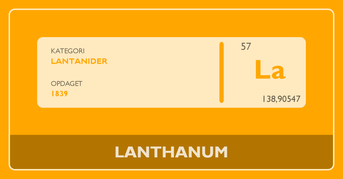 Lanthanum - Periodiske System