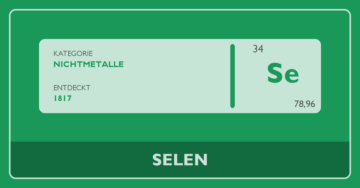 Selen - Periodensystem