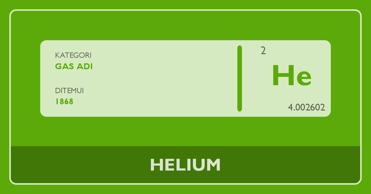Helium - Jadual berkala