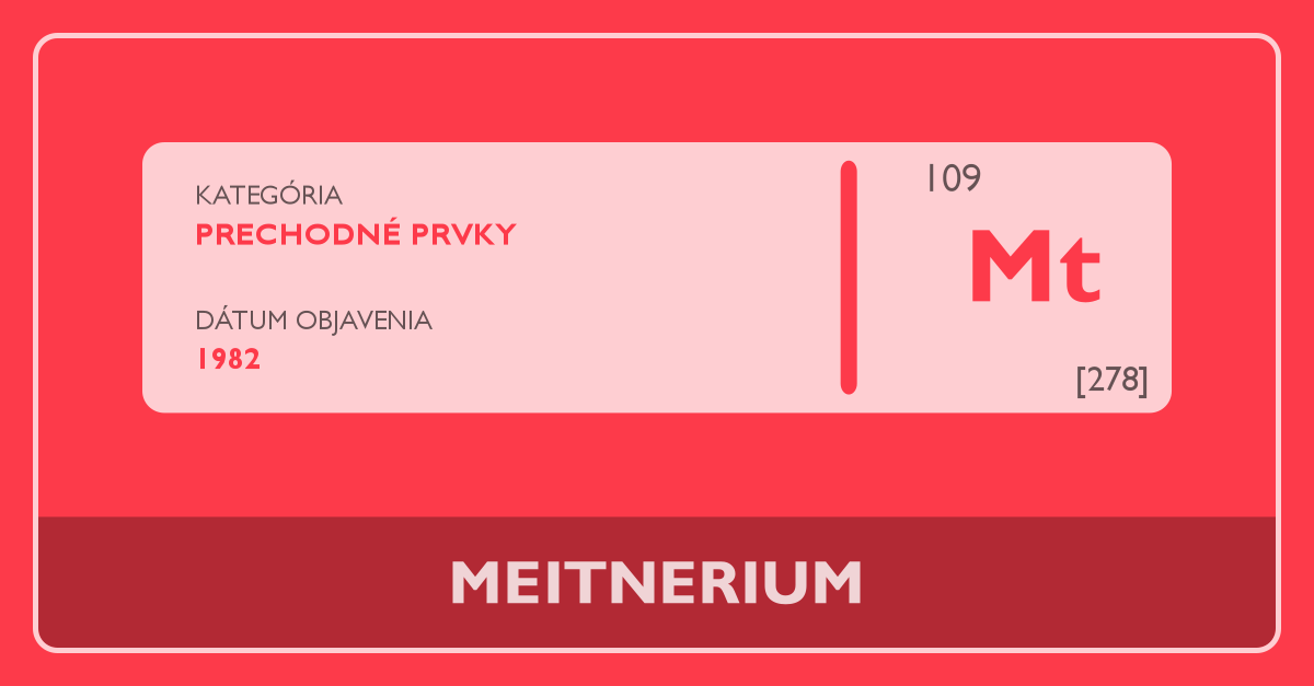Meitnerium - Periodická tabuľka